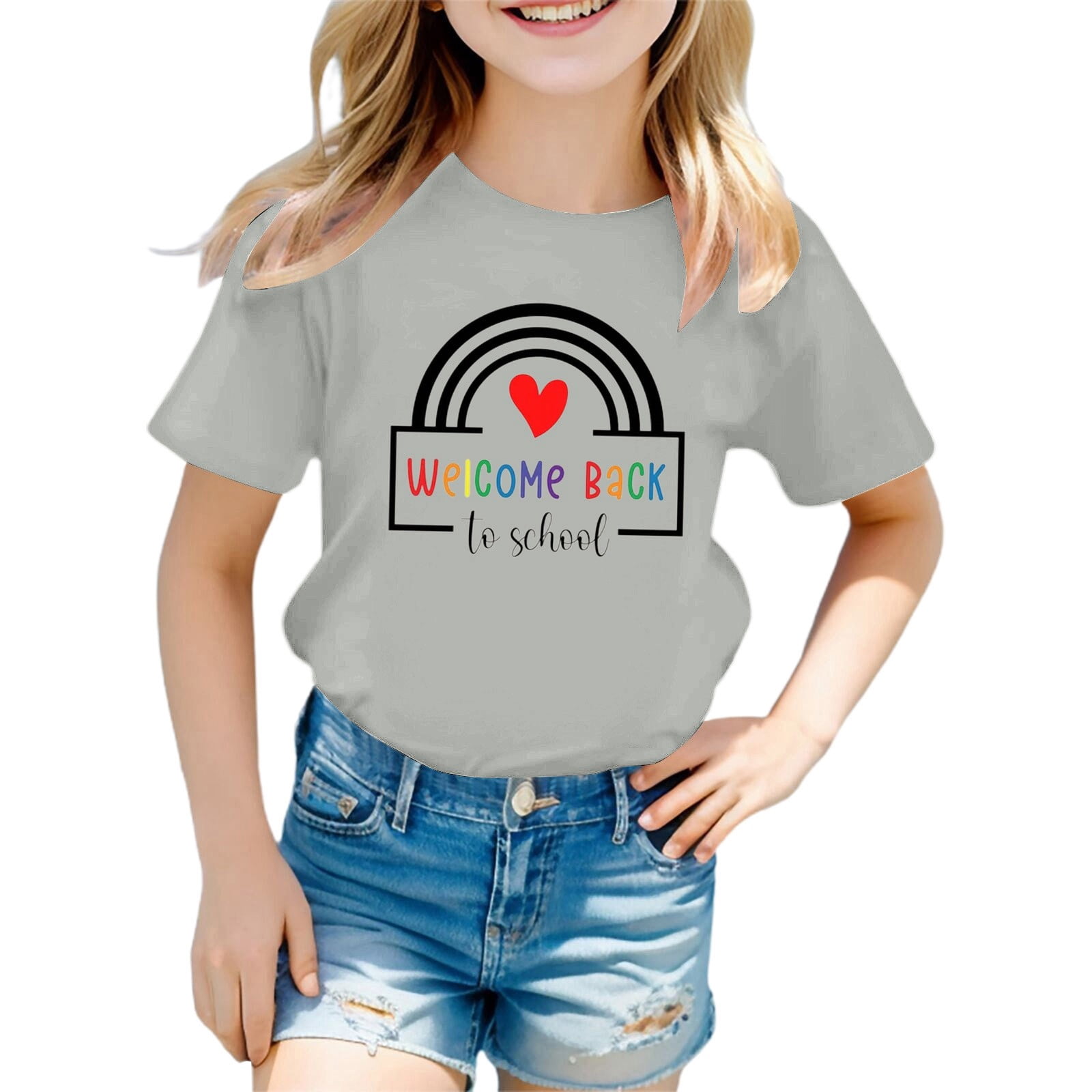 Back To School Shirt for Teen Girls Kids Kindergarten Here I Come ...