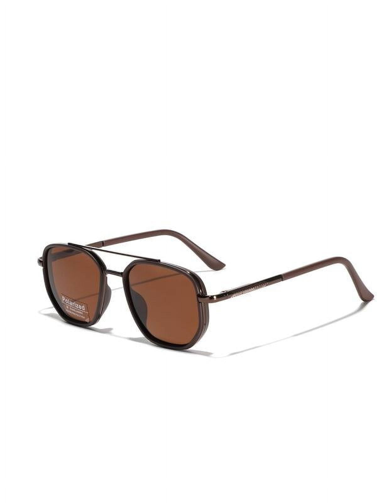 Back To School Sunglasses for Travel Use,Geometric framework, double ...