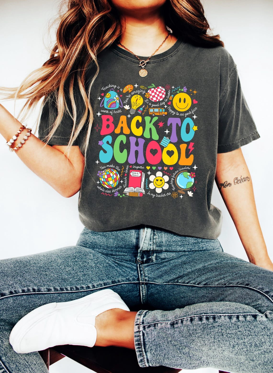 Back To School T-Shirt, School Shirt, For Students, Shirt, First Day To ...