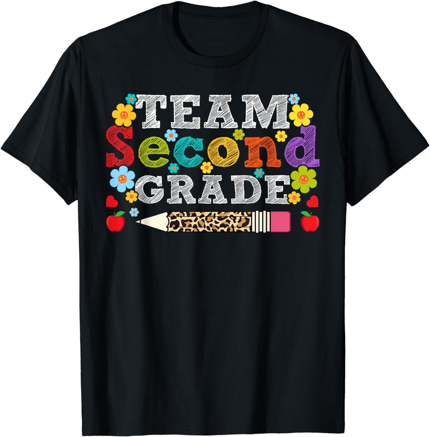 Back To School Team Second Grade 2nd Teacher Student T-Shirt - Walmart.com