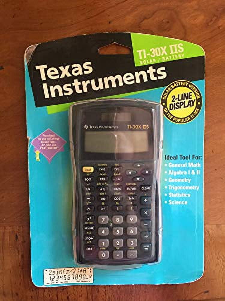 Texas Instruments TI-30X IIS Scientific Calculator Kit for Math ...