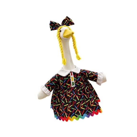 Back To School Themed Outfit For Pet Geese Complete With Cap And Gown ...