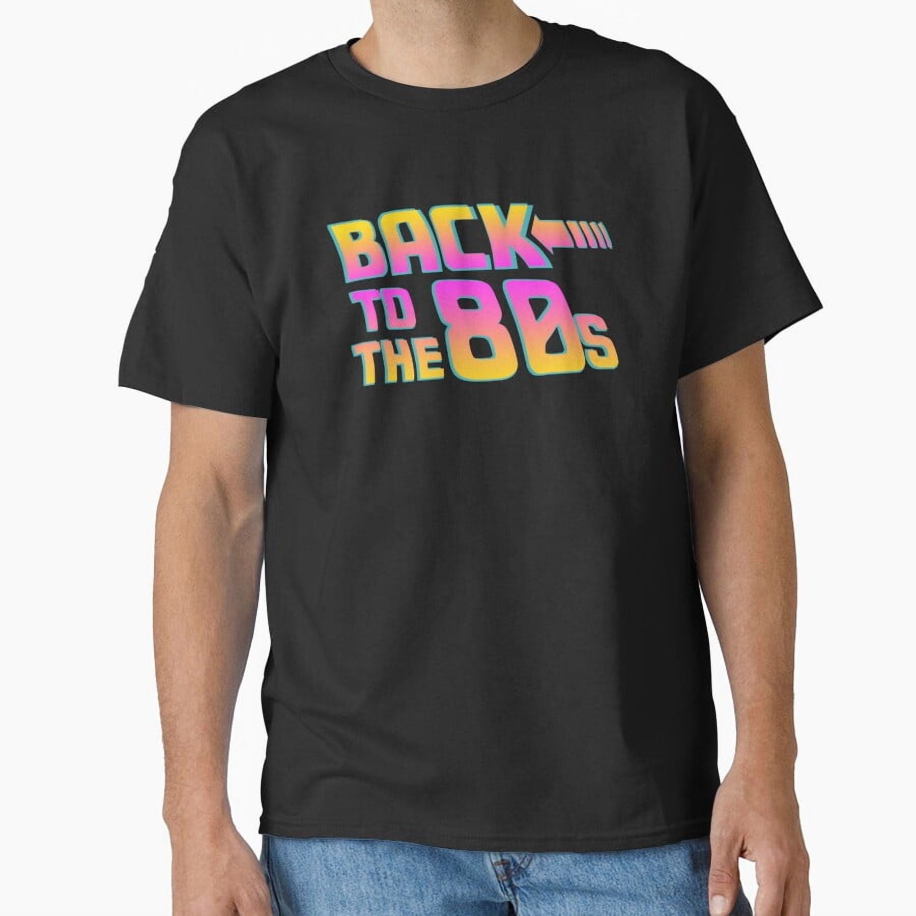 Back To The 80s Costume Fancy Dress Party Idea H43110 Unisex T-Shirt ...