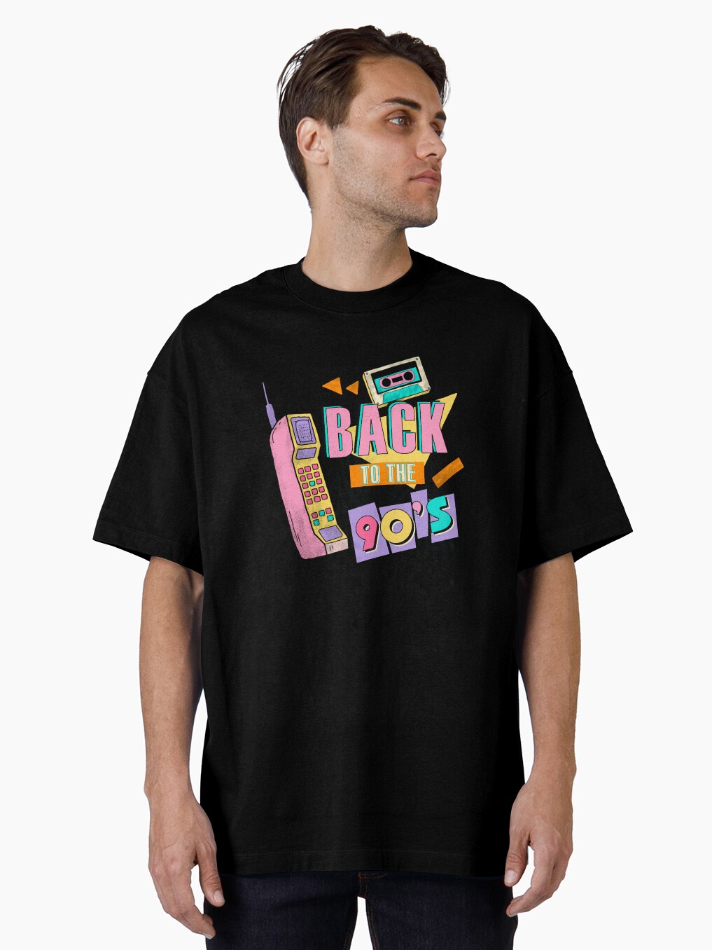 Back To The 90s Retro Nineties Nostalgia Throwback Pop Culture Unisex T ...