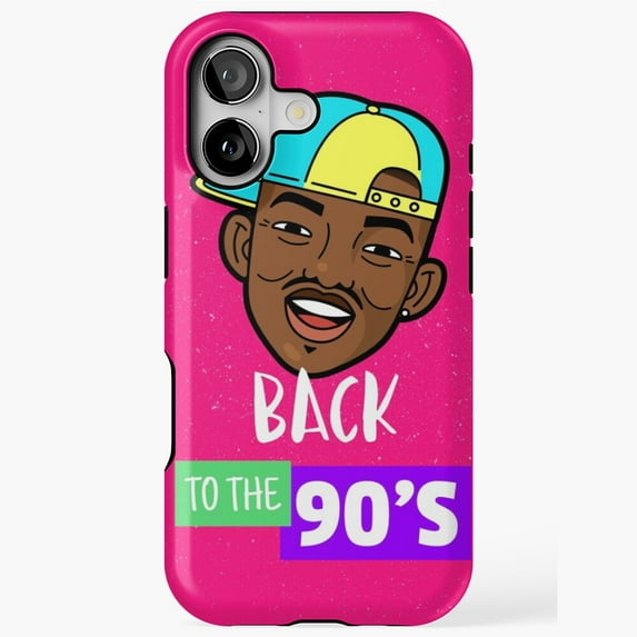 Back To The 90s Retro Nostalgia Phone Case with iPhone 11 to 17 Pro Max ...