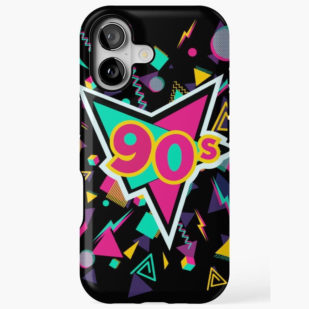 Back To The 90s Vintage Throwback Nostalgic Tough Phone Case for 17/15 ...