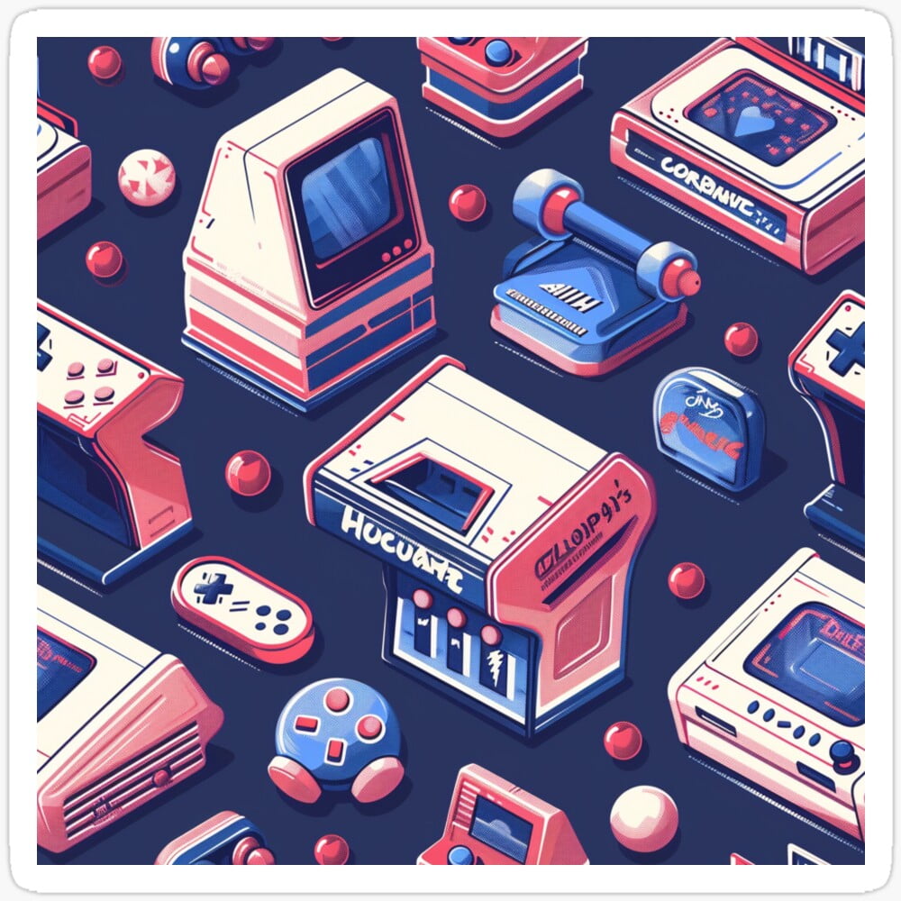 Back To The Arcade Sticker Kir-5508 - Walmart.com