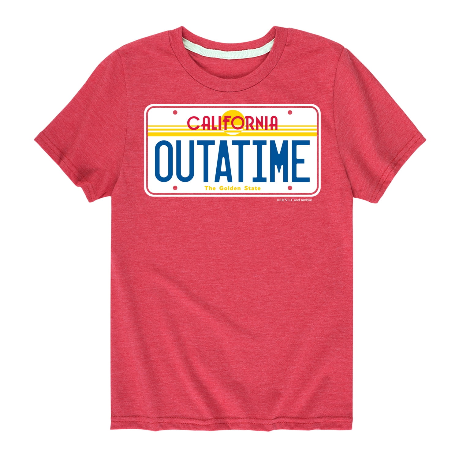 Back To The Future - California License Plate Outtatime - Toddler ...