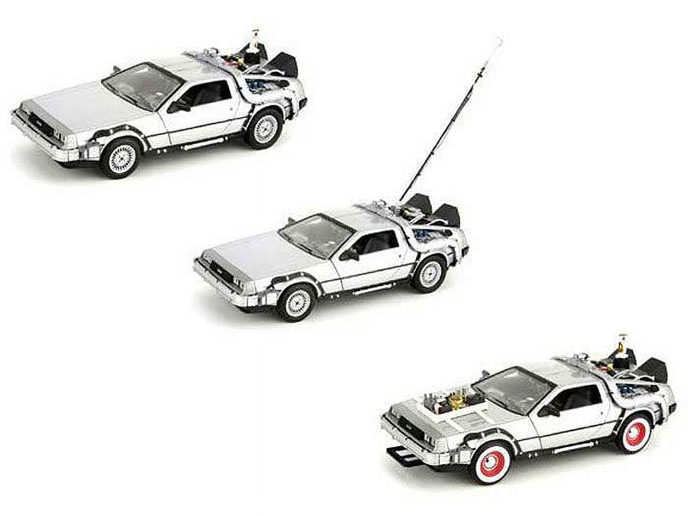 Back To The Future DeLorean DMC 12 [1:24 scale in Silver] - Walmart.com