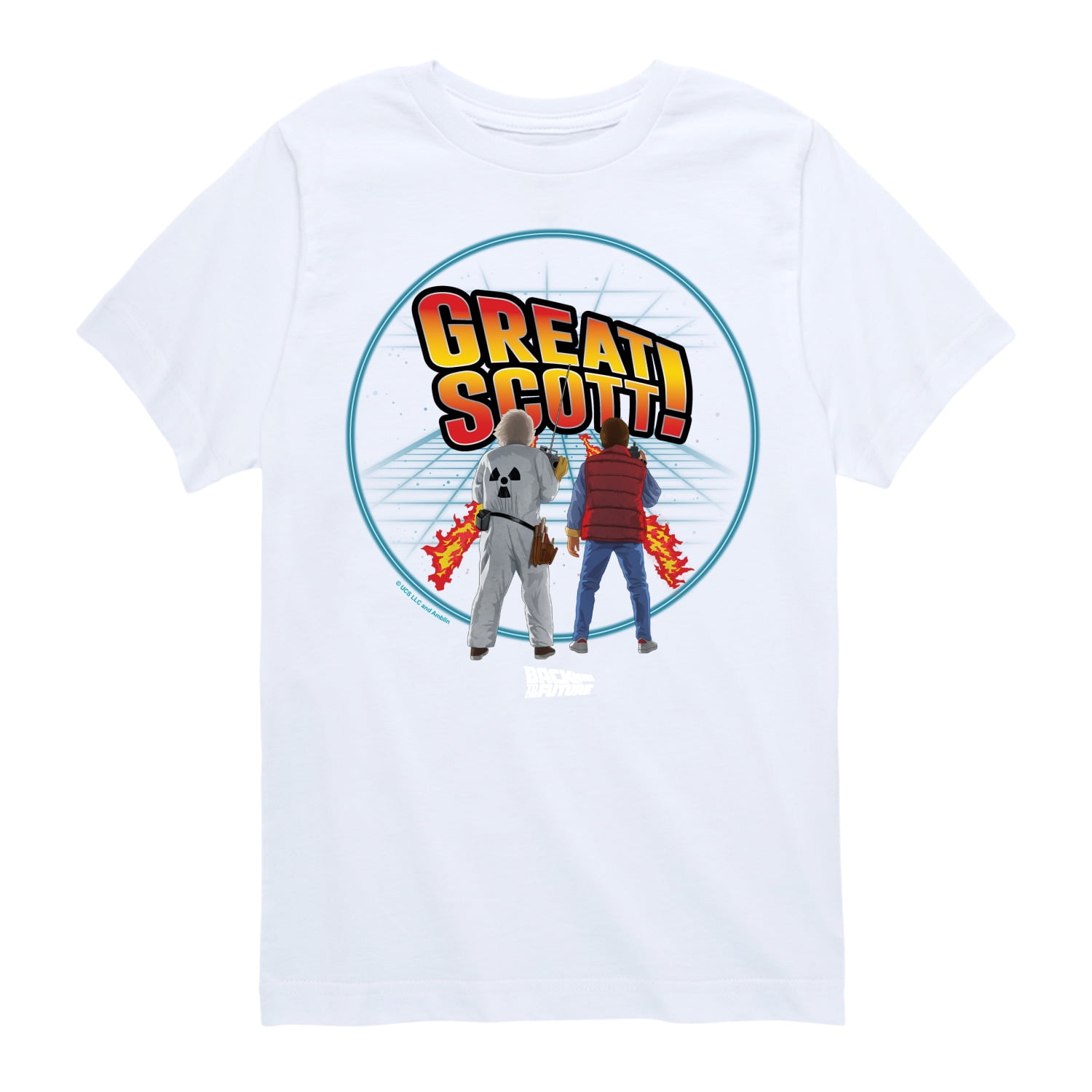 Back To The Future - Great Scott! - Toddler & Youth Short Sleeve ...