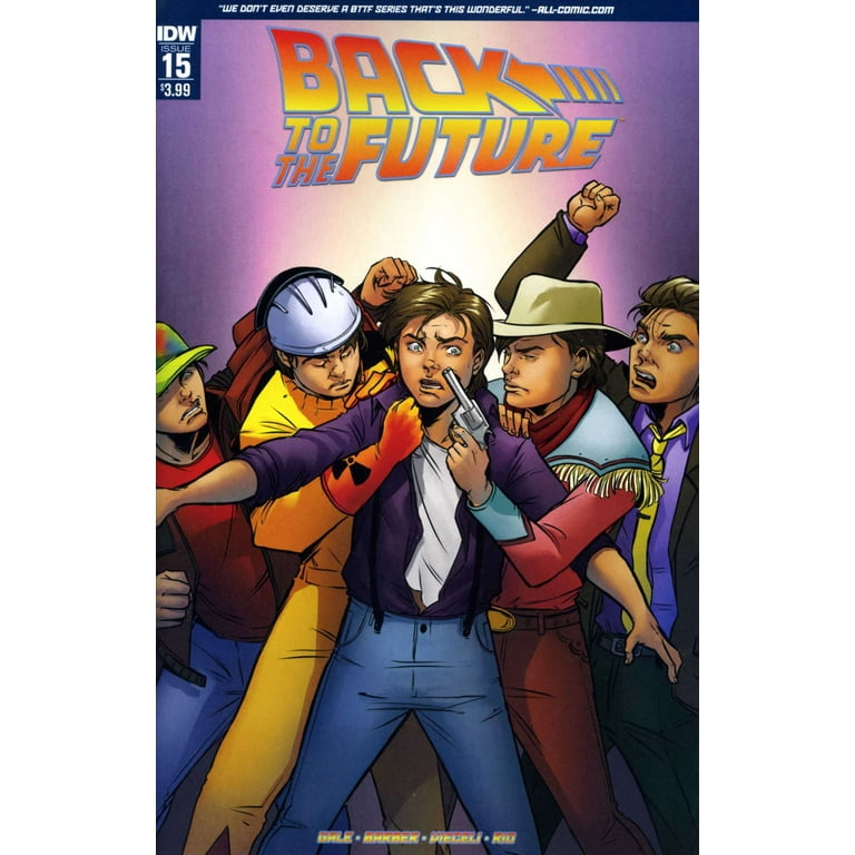 In Back to the Future, is there a Marty watching "our" Marty go back to ...
