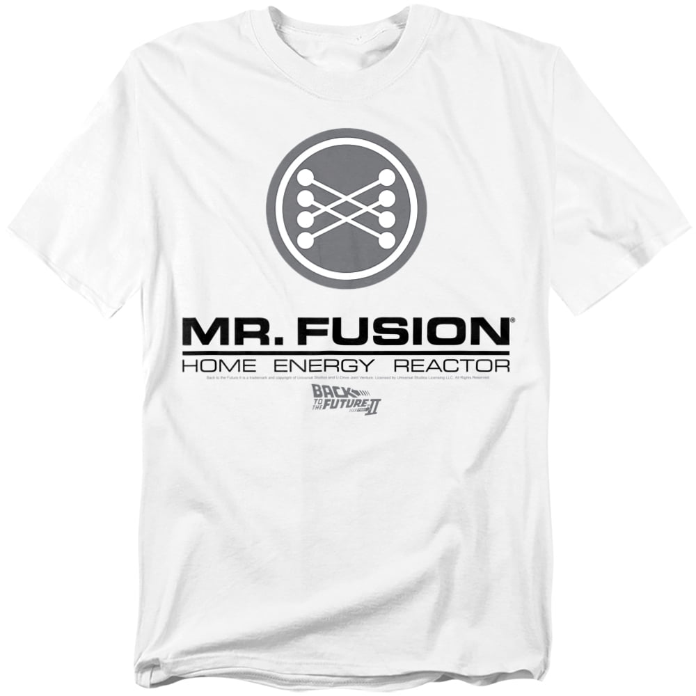 Back To The Future Ii T-Shirt Mr. Fusion Logo Unisex Graphic Tee For ...