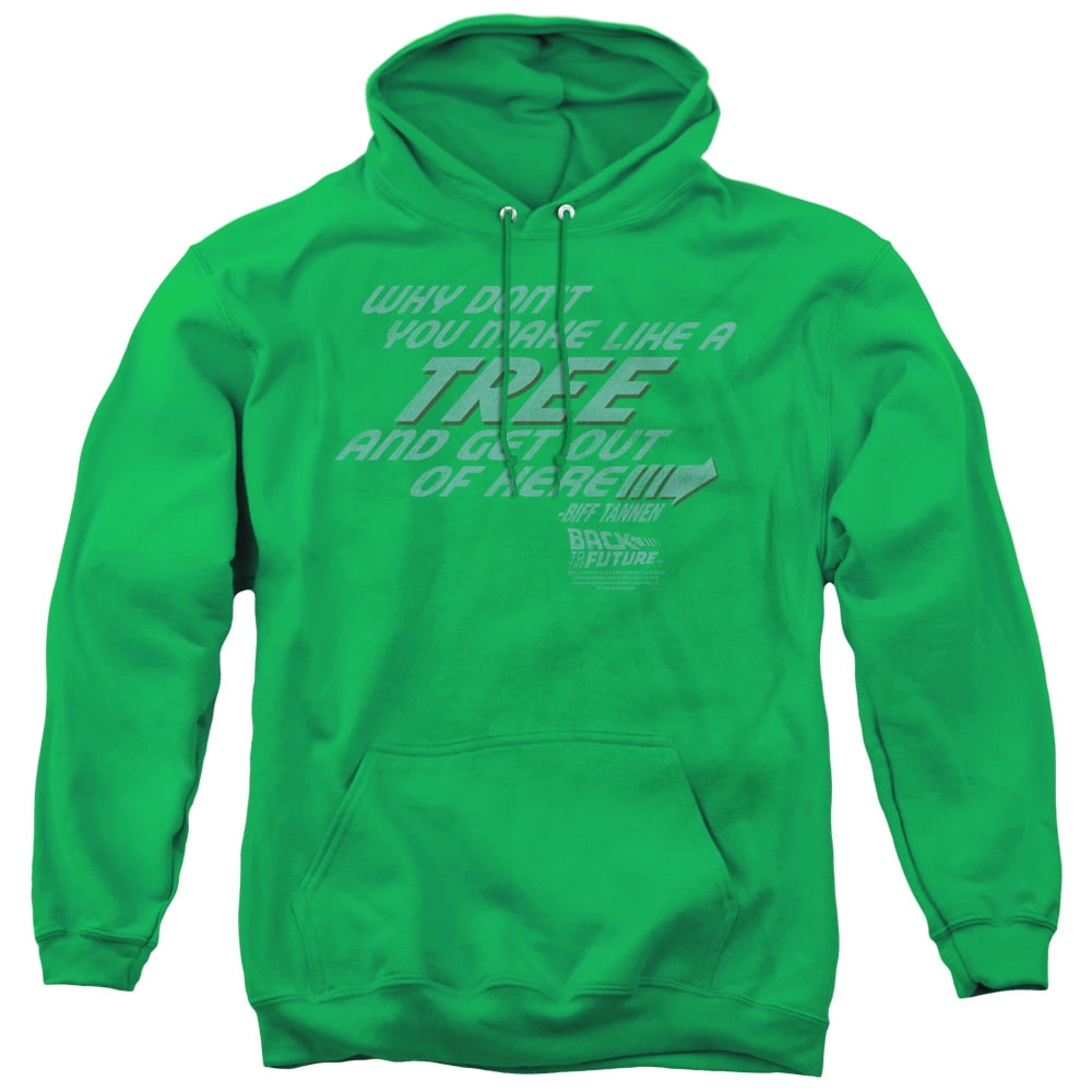 Back To The Future Make Like A Tree Unisex Adult Pull-Over Hoodie ...