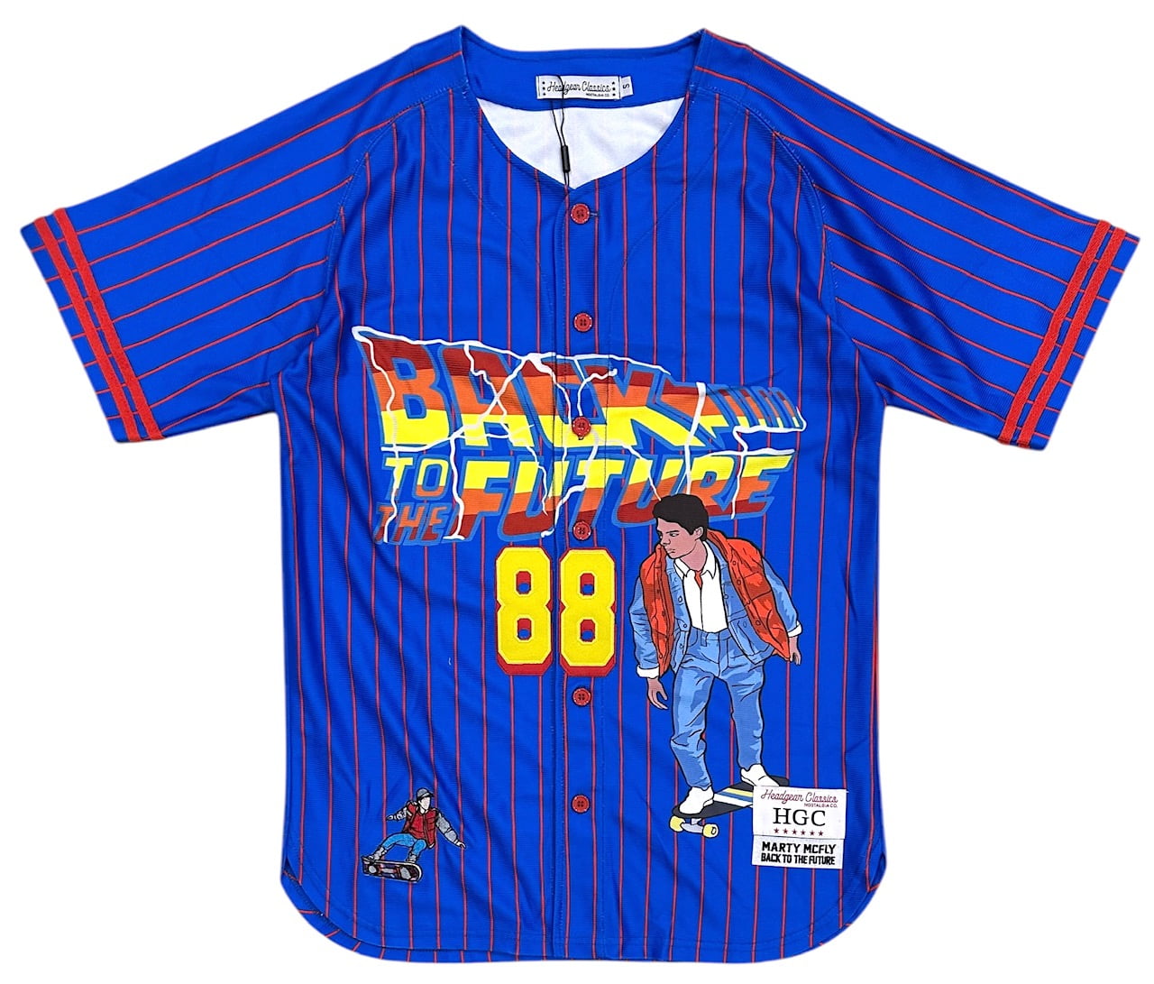 Back To The Future Marty McFly Men's Headgear Classics Embroidered ...