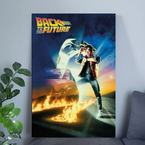 Back To The Future - Movie Poster (Regular Style - Version 2) Size 24 ...
