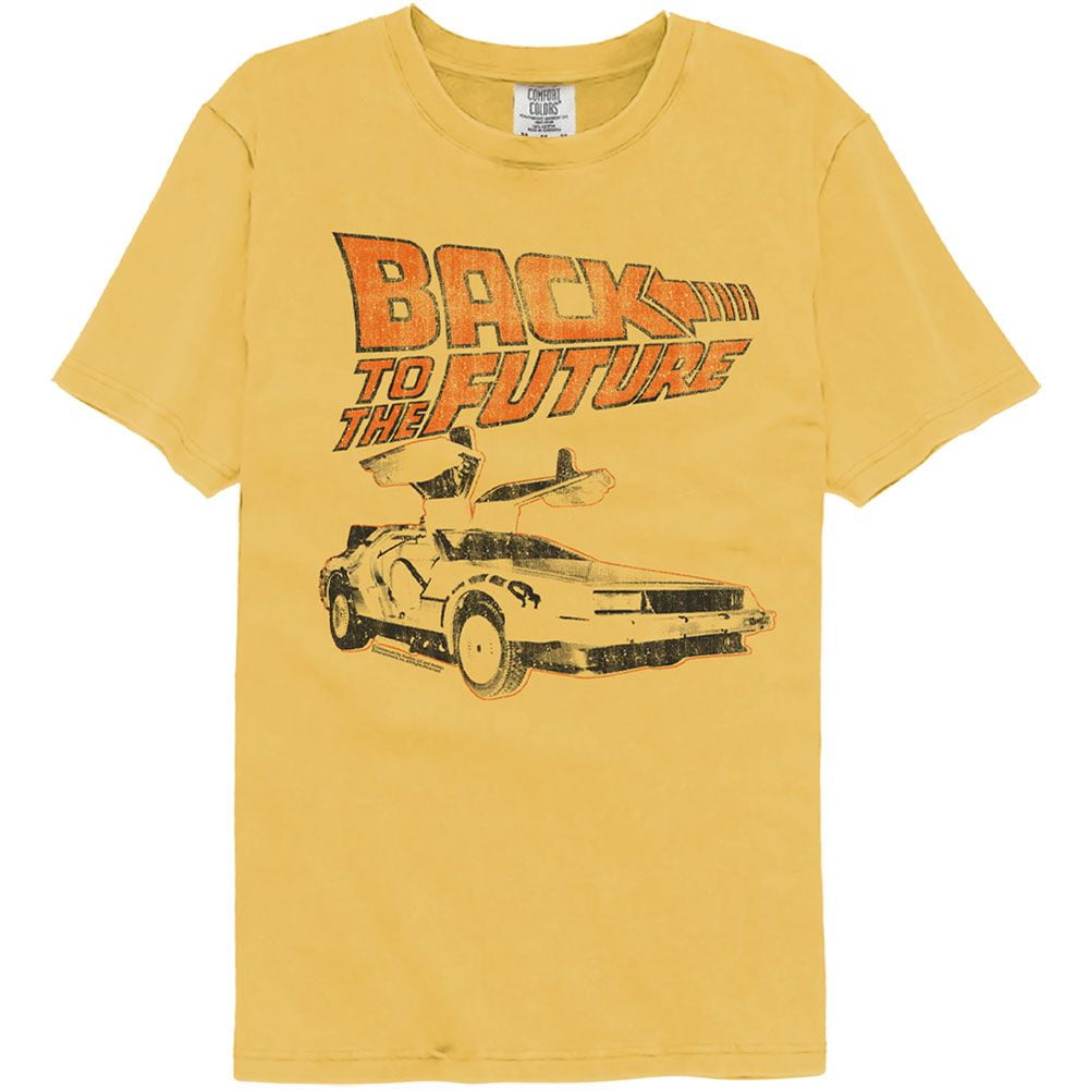 Back To The Future My Other Ride Mustard Adult Comfort Color T-Shirt Xl ...