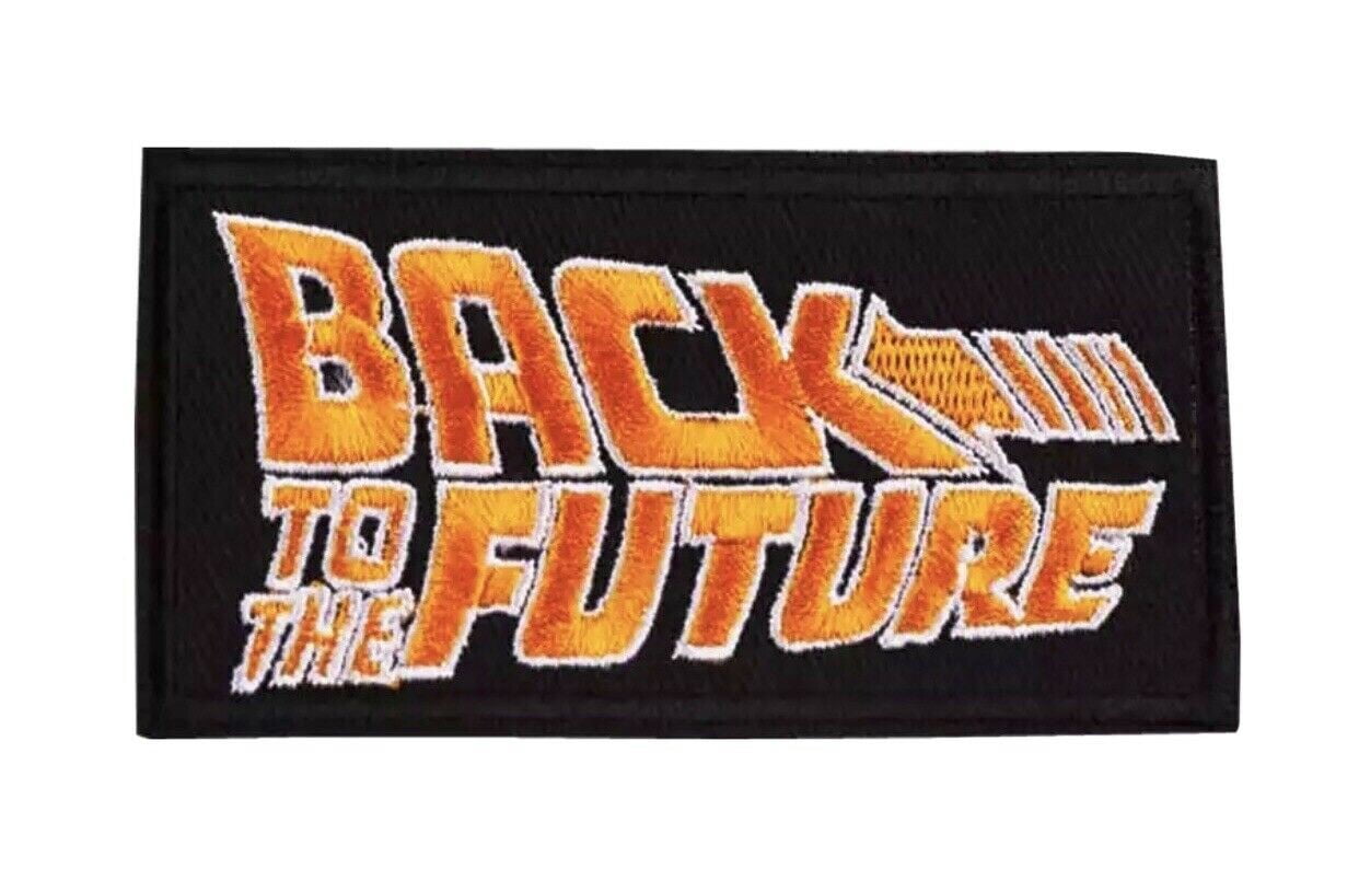 Back To The Future Name Logo 4 Inches Wide Embroidered Iron On Patch ...