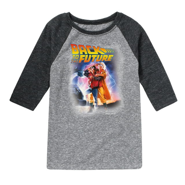 Back To The Future - Time is Ticking Cover Art - Toddler & Youth Raglan ...