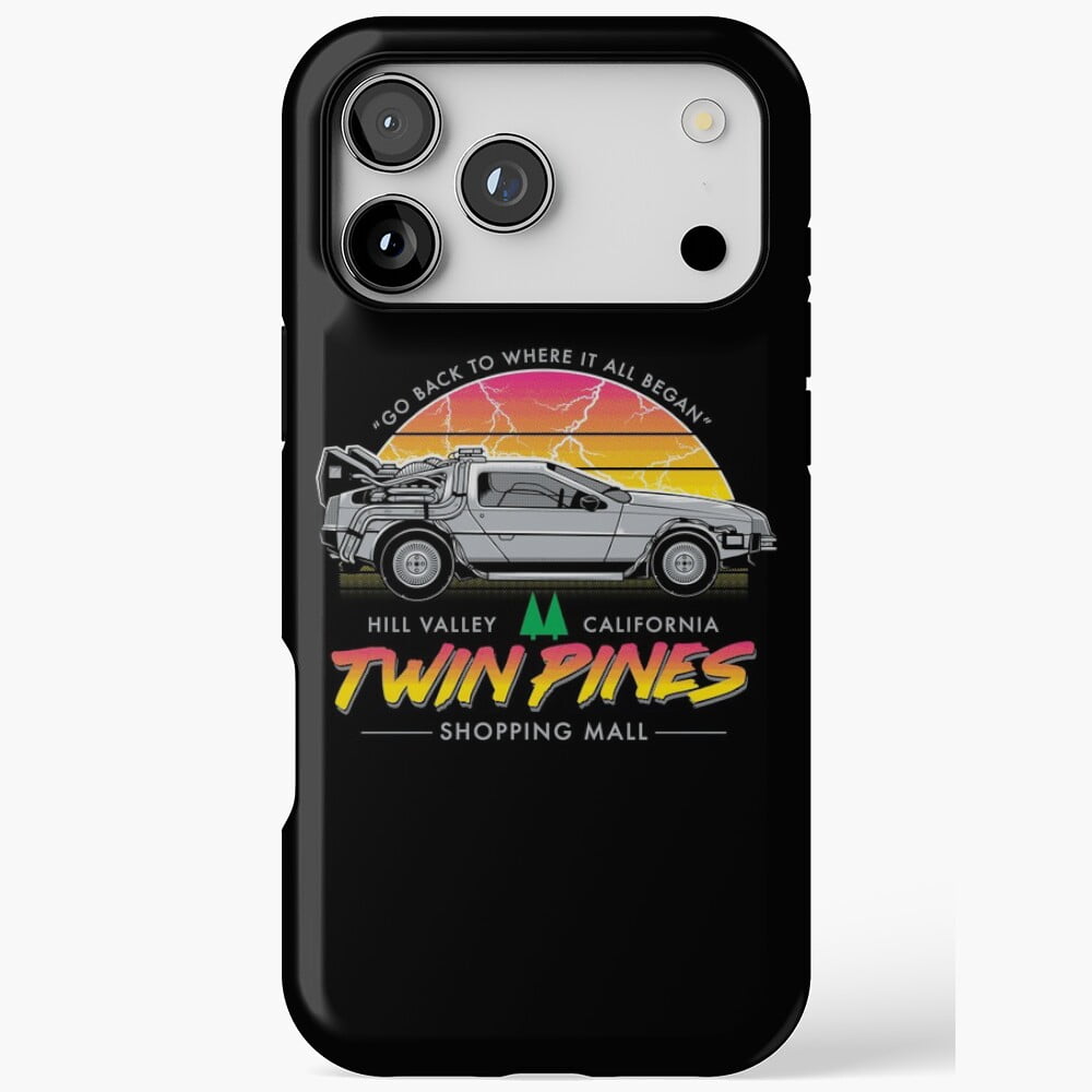 Back To The Mall Retro 80s Vintage Artwork For iPhone 11-17 Pro Max ...