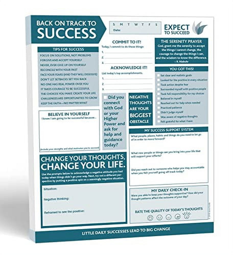 Back on Track to Success by InnerGuide Planners - Undated 60 Days ...