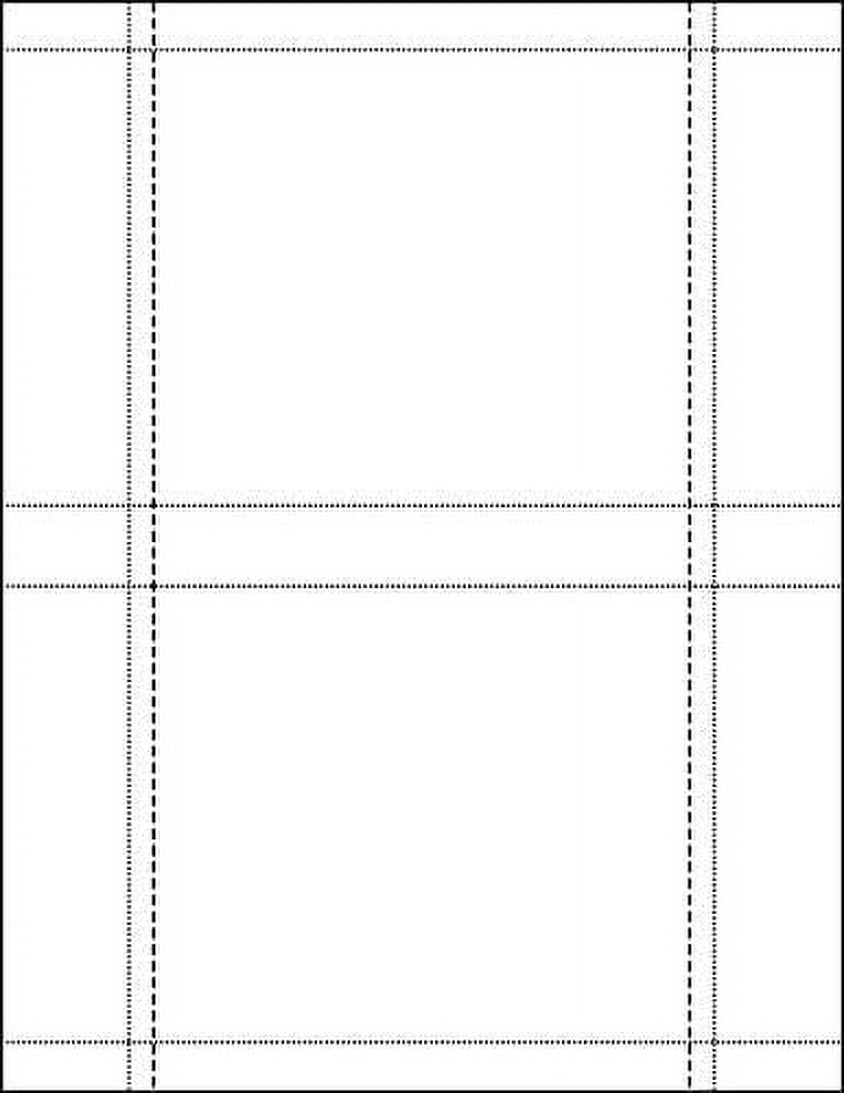 Back Tray Card Jewel Case Inserts Matte Finish 200-Pak (100 sheets ...