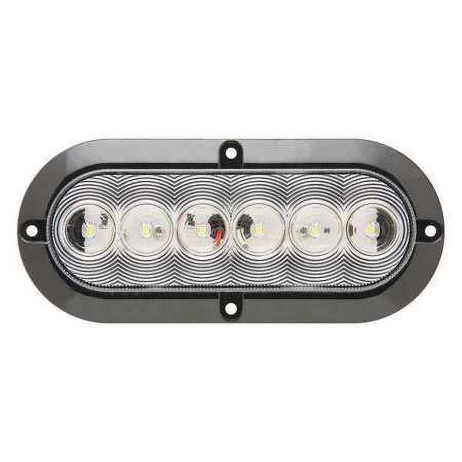 Back Up Lamp,6-1/2in L,Flange Mount,Oval OPTRONICS BUL12CFBP - Walmart.com