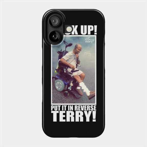 Back Up Terry Photo Themed Case for iPhone 11,12,13,14,15,16,17 Funny ...