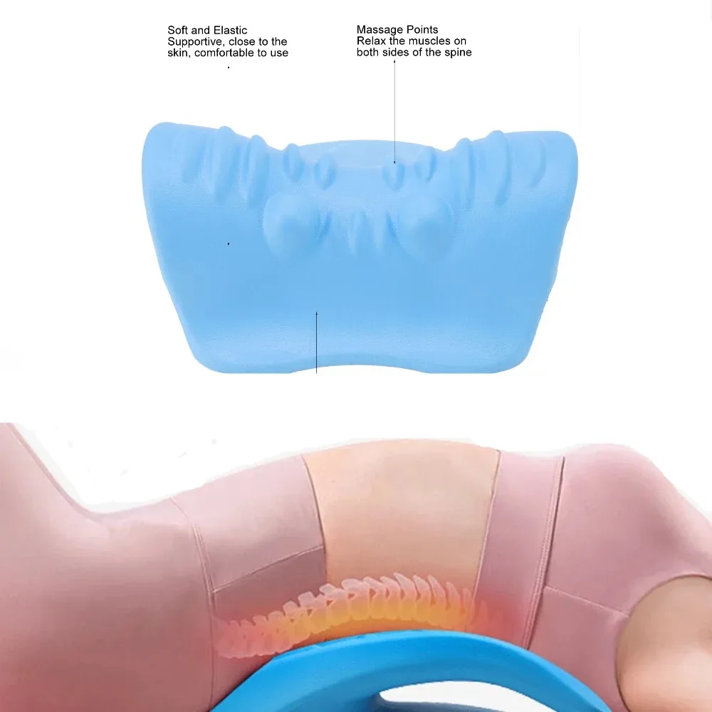 Back Waist Soothing Massager Cervical Vertebra Lumbar Vertebra EVA ...