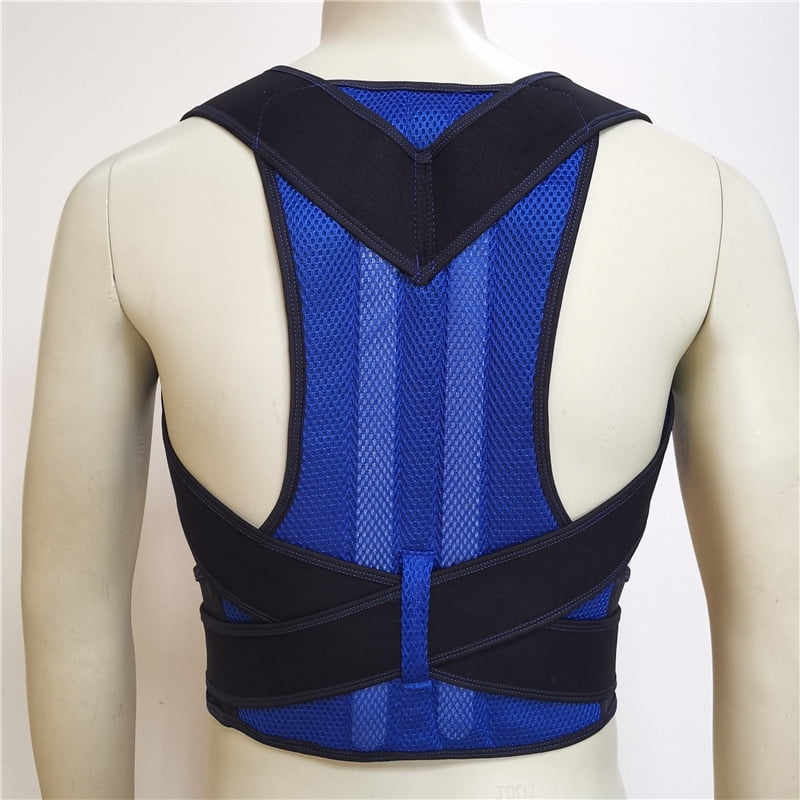 Back correction belt three-color double bone invisible anti-kyphosis ...