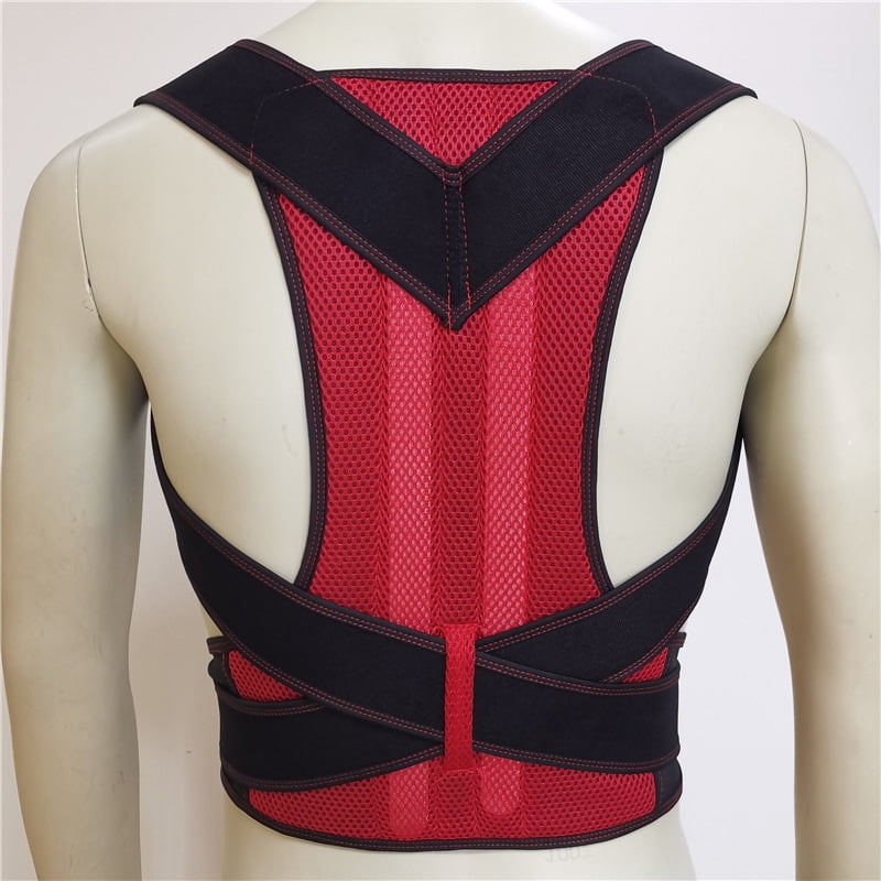 Back correction belt three-color double bone invisible anti-kyphosis ...