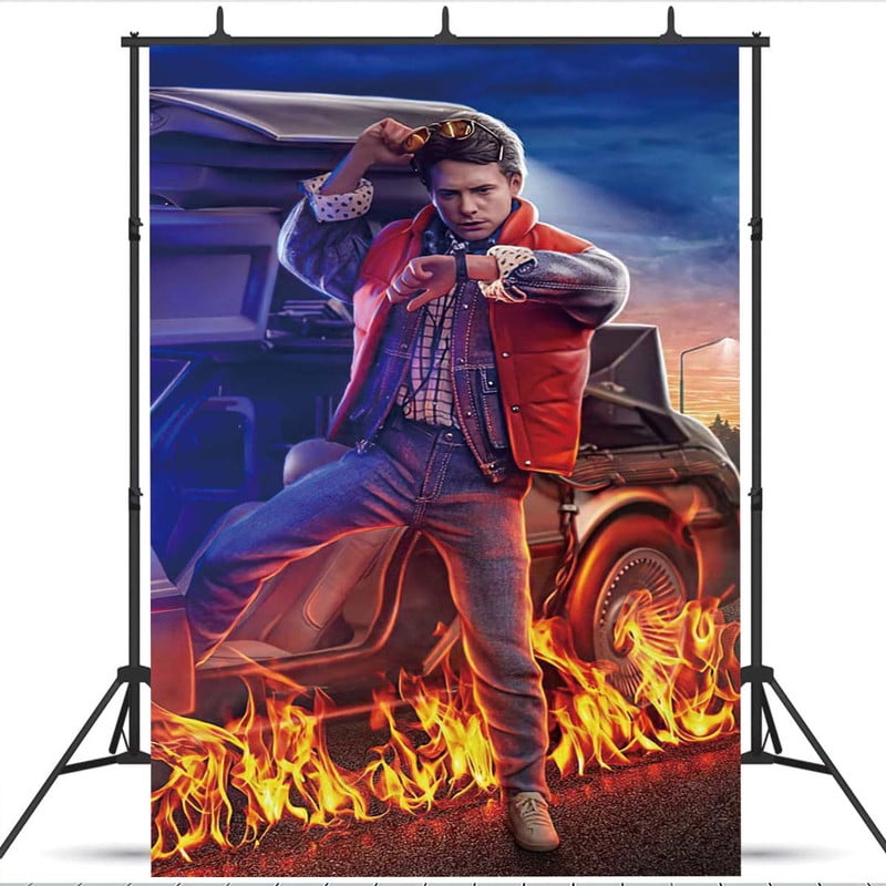Back to Future Party Supplies Taspestry Poster Banner Backdrop ...