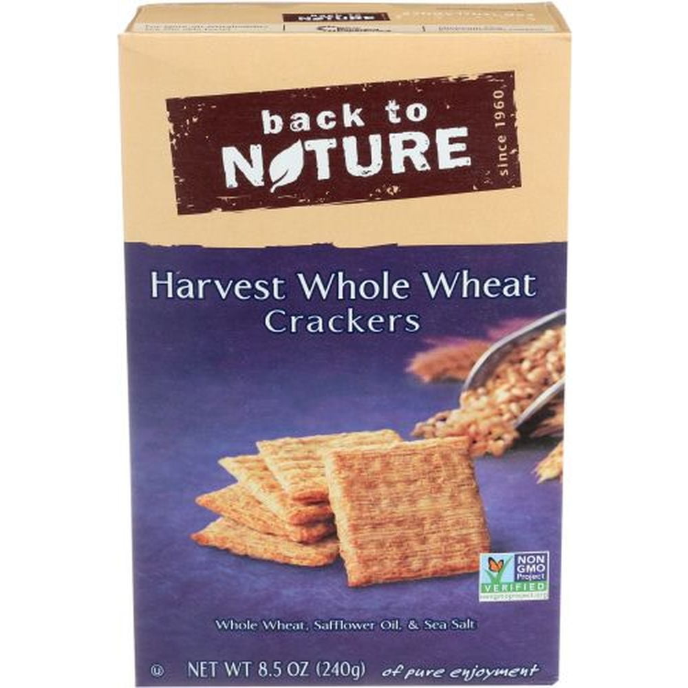 Back to Nature Harvest Whole Wheat Cracker, 8.5 Ounce -- 12 per Case ...