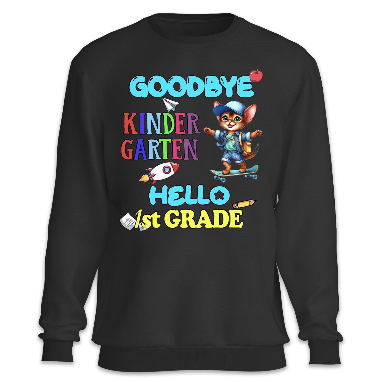 Back to School Abyssinian Goodbye Kindergarten Hello 1st Grade ...
