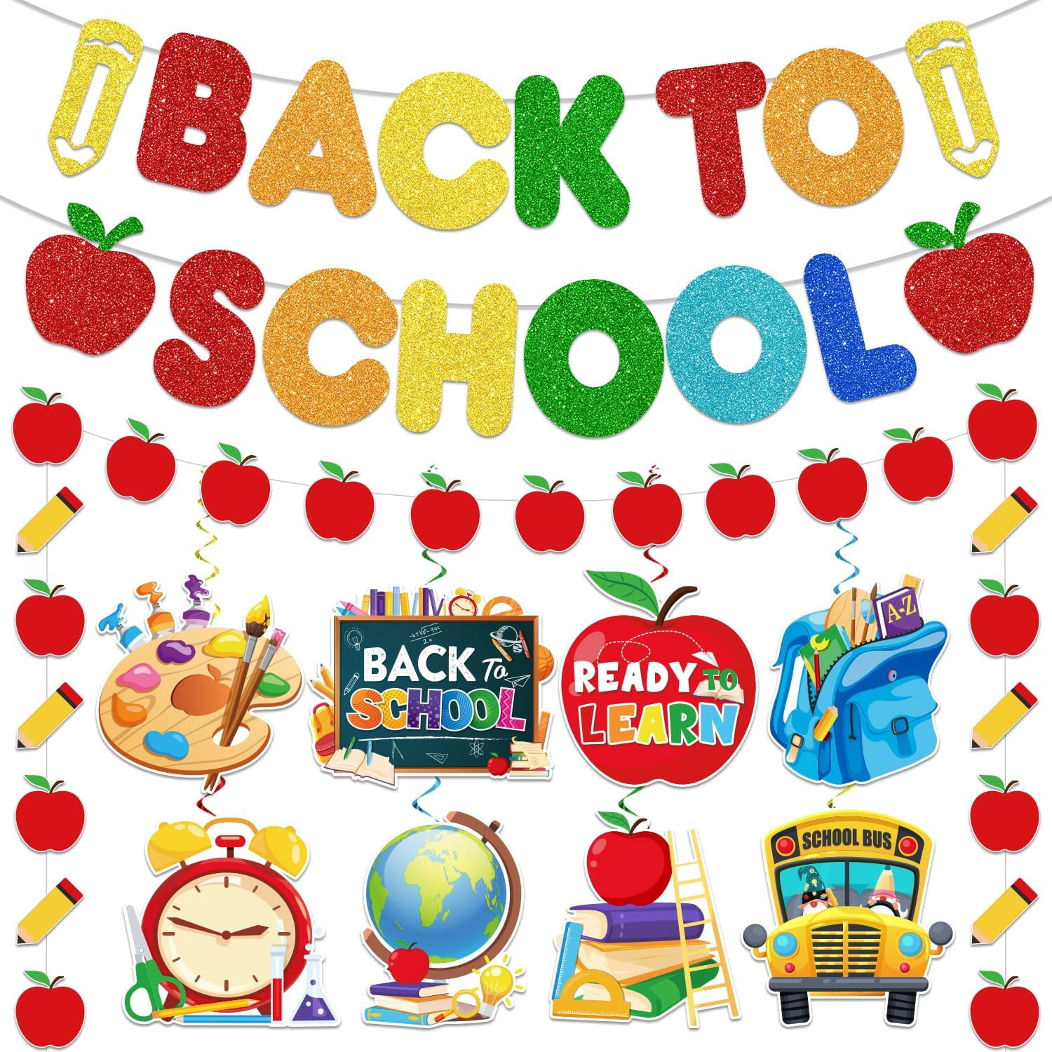 Back to School Banner Decorations Welcome Back to School Banner Decor ...