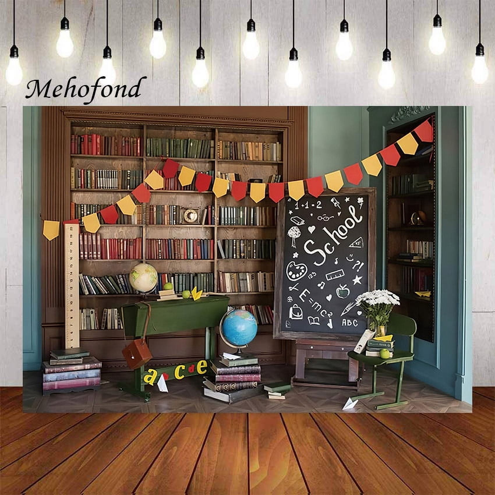Back to School Blackboard Graduation Child Birthday Party Portrait r ...