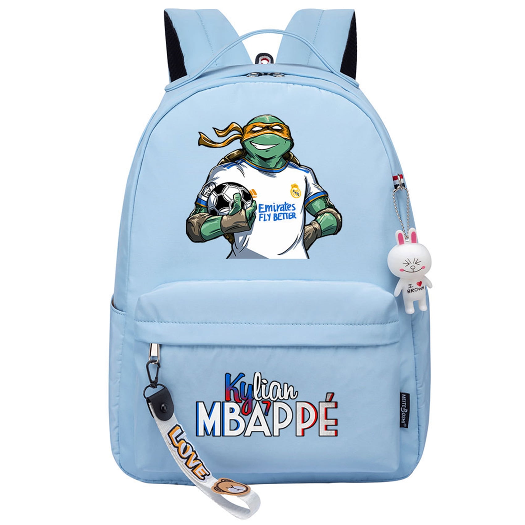 Back to School Book Bag Lightweight Backpack for Student,Kylian Mbappe ...