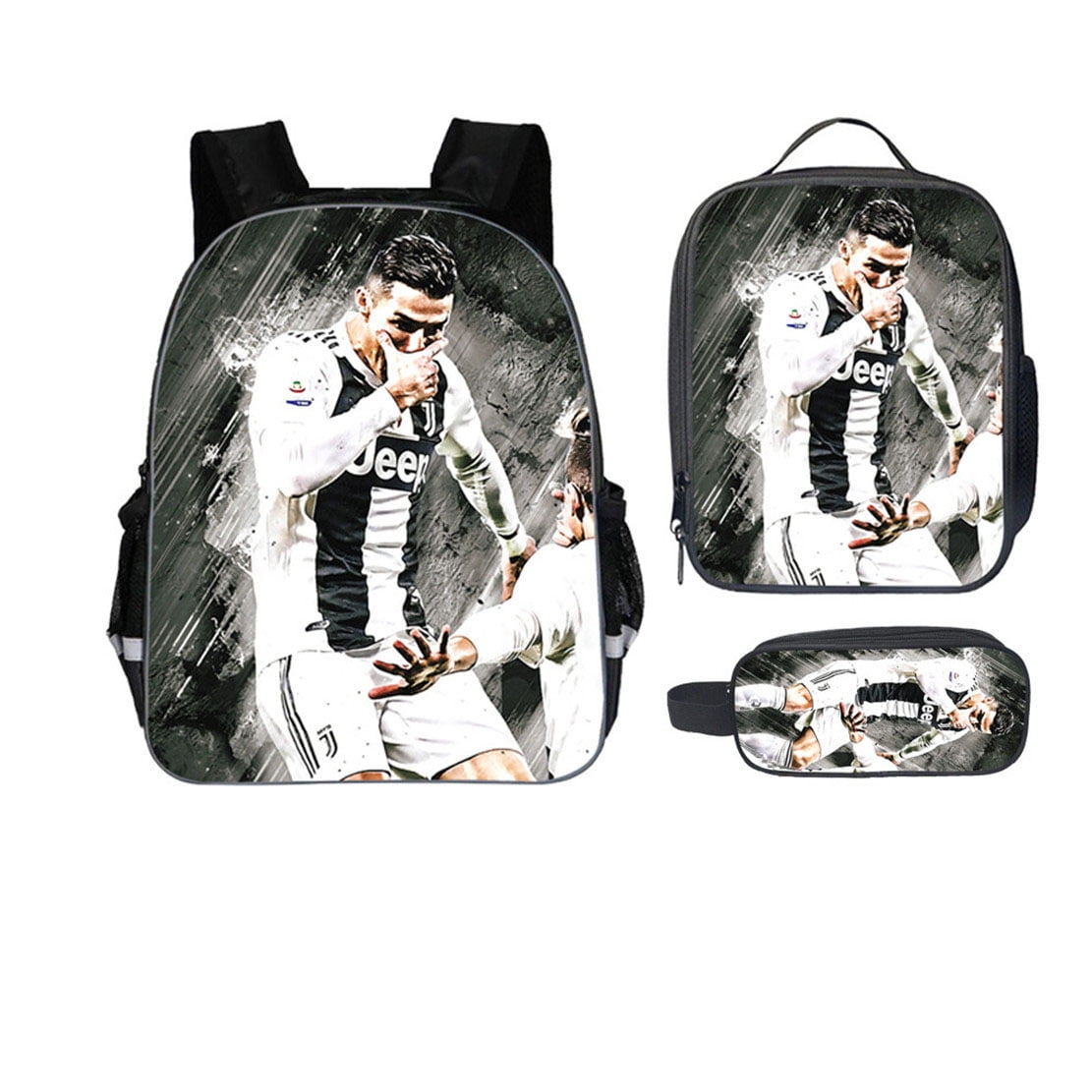 Back to School CR7 Classic Backpack Cristiano Ronaldo Multifunction ...