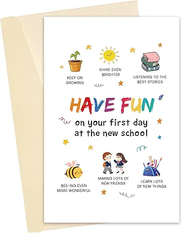 Back to School Card – “Have Fun on Your First Day at the New School ...