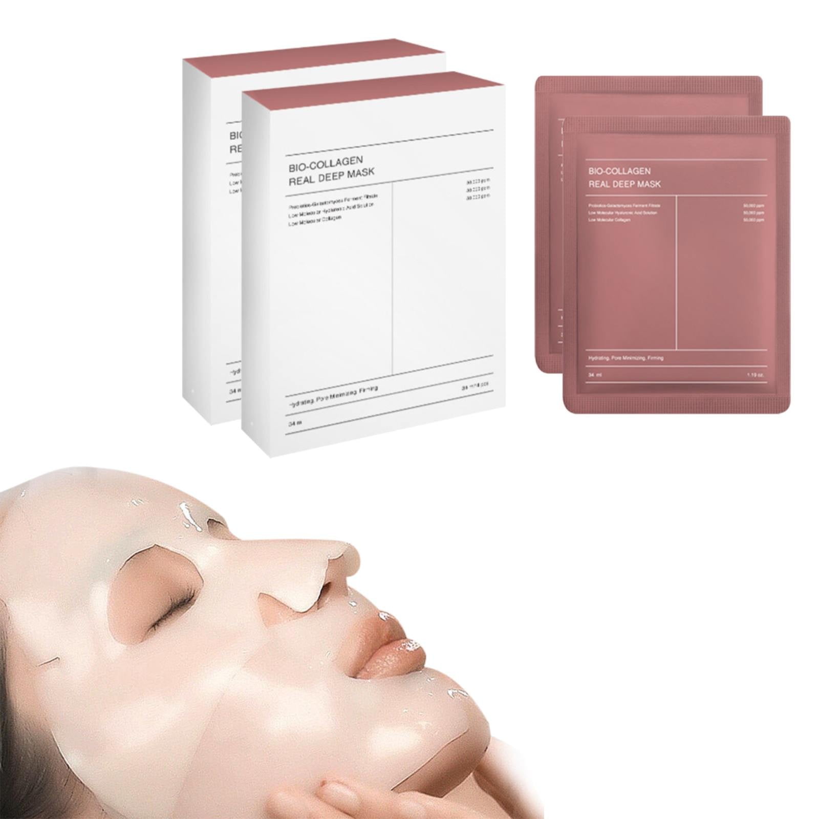 Back to School Clearance 2packs Facial Mask,Collagene Bio Collagene ... Back to School Clearance 2packs Facial Mask,Collagene Bio Collagene ...