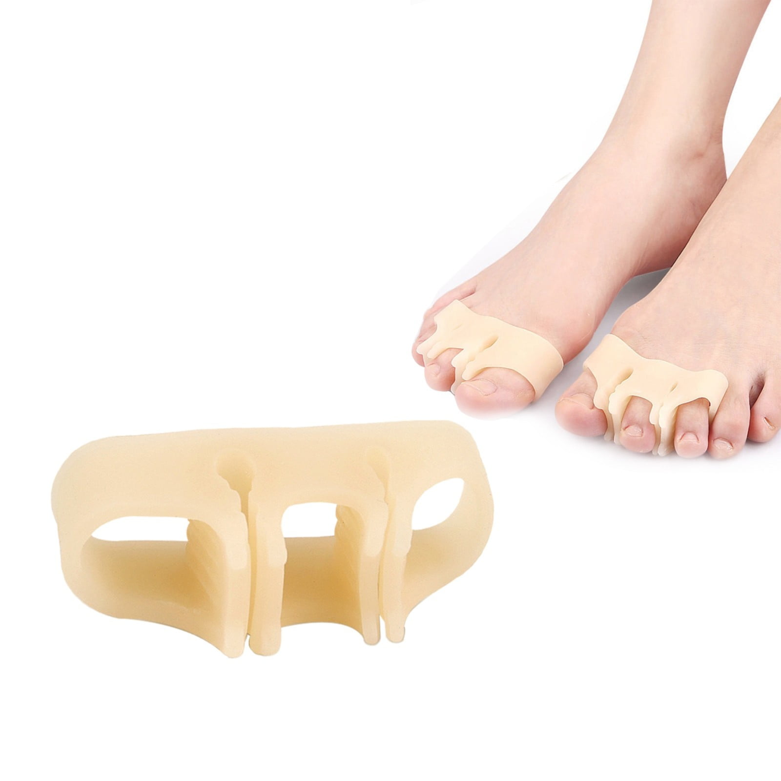Back to School Clearance 2packs Foot Masks,Gel Toe Corrector Separators ...