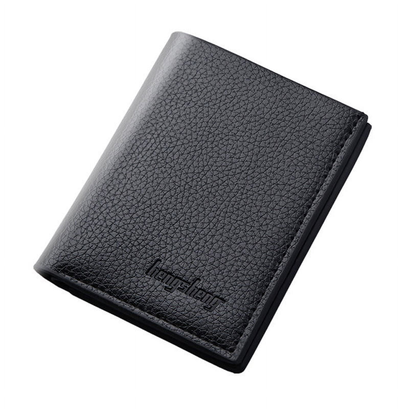 Kukoosong Wallets for Men Wallet Short Vertical Ultra-Thin Wallet Bank ...
