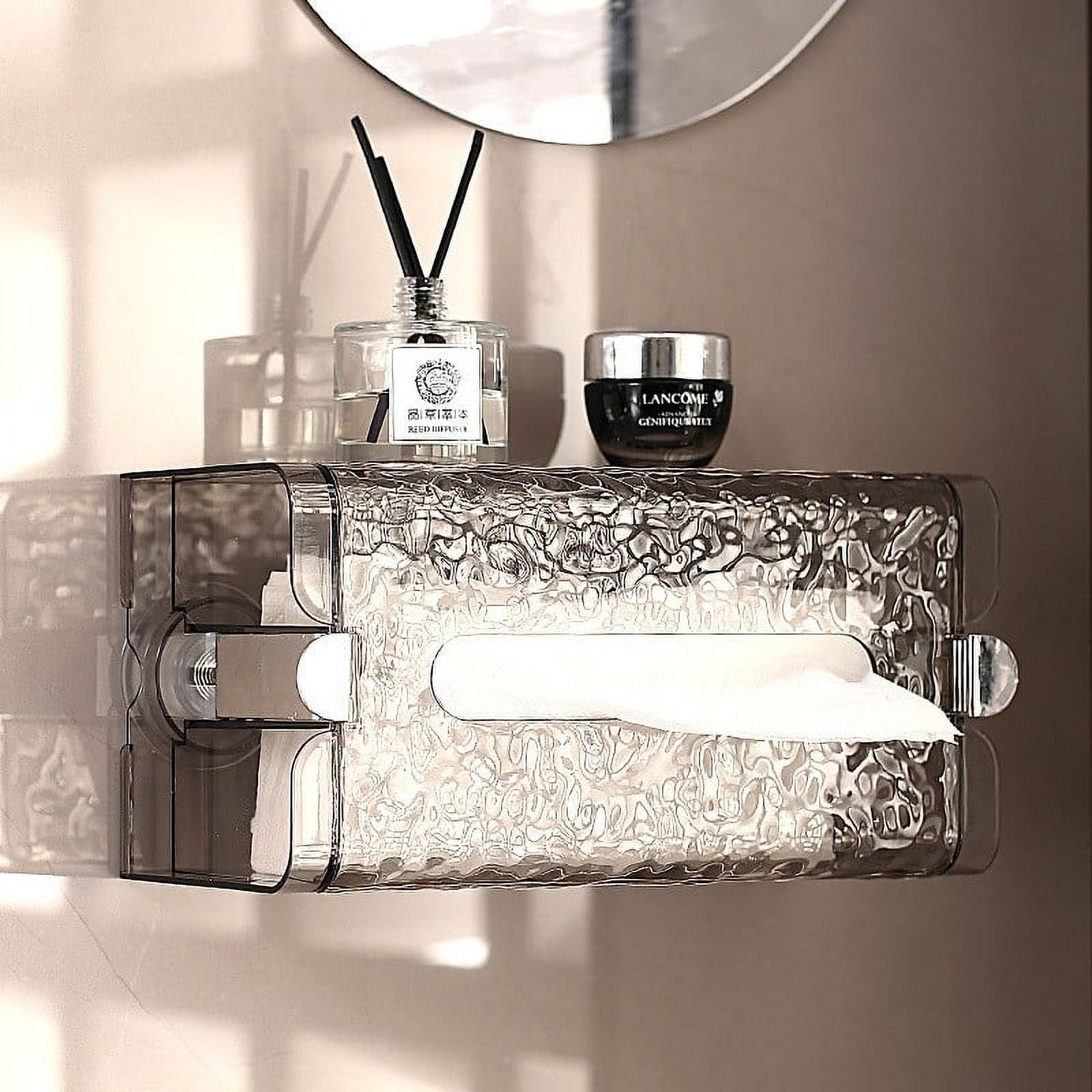 Back to School Clearance Rack,Tissue Box Suction Cup Wall Mounted ...