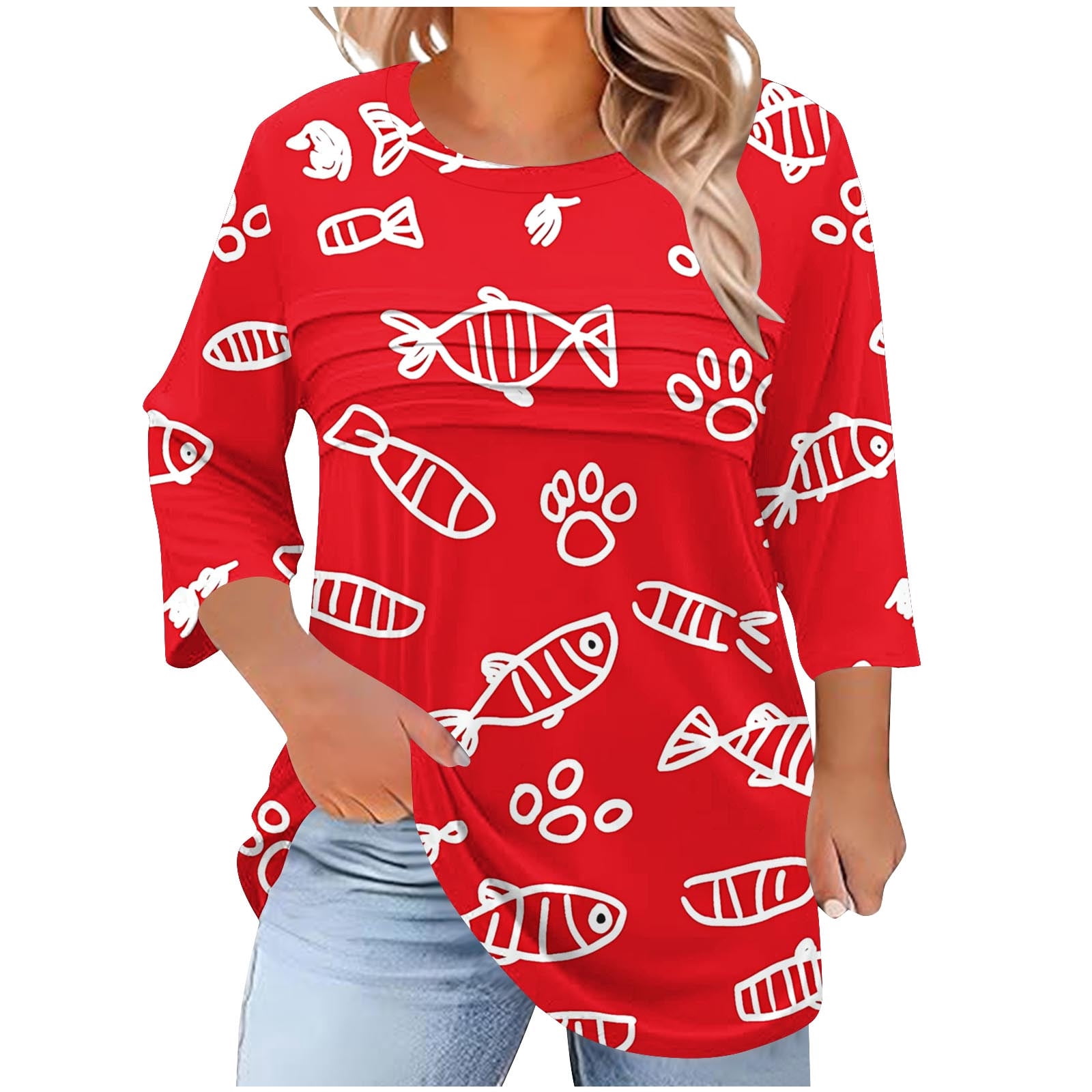Fashion Fall Saving Women's Fall Blouses with Sleeves Women's Tops ...