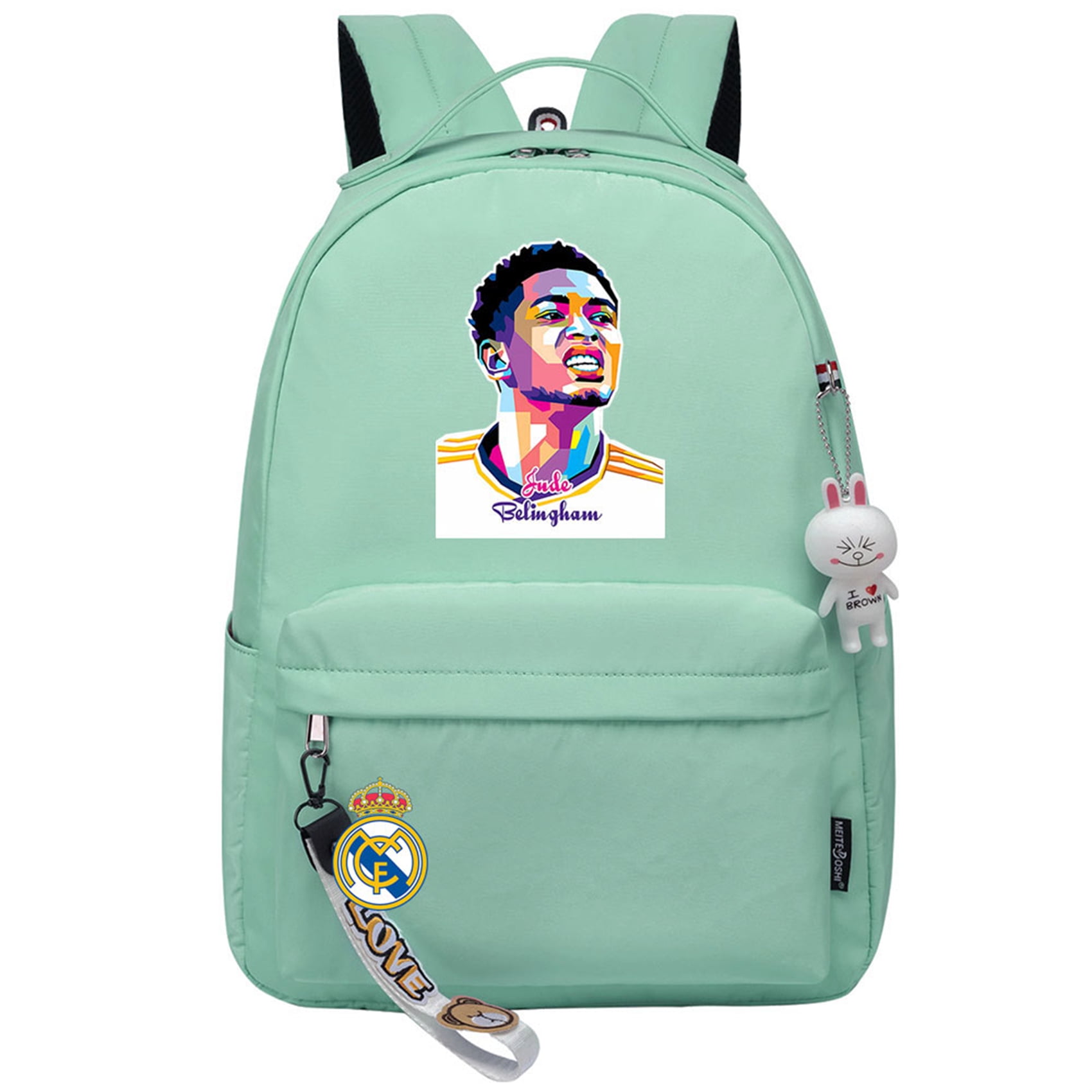 Back to School Football Star Backpack Jude Bellingham Lightweight ...