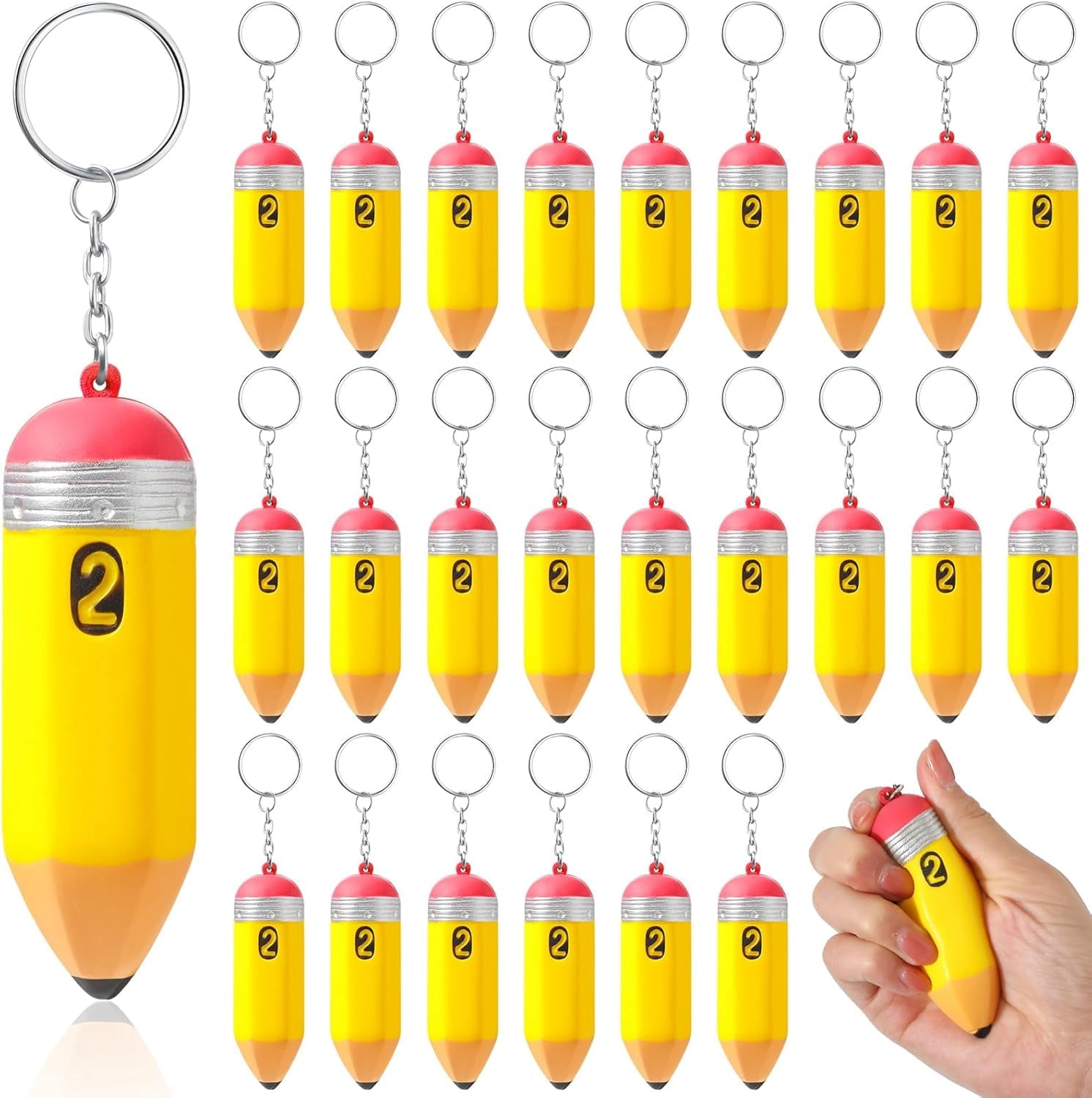 Back to School Gift Bulk for Teacher Cute Foam Squeeze Pencil Teacher ...