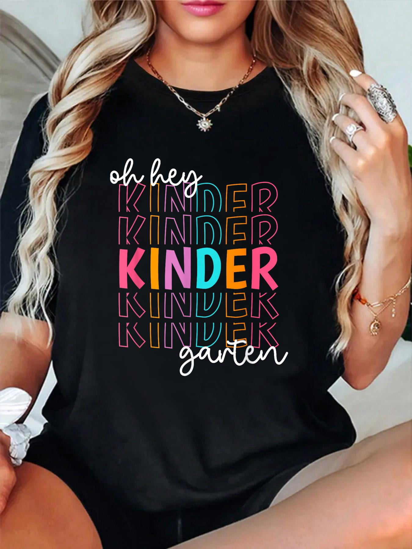 Back to School Oh Hey Kindergarten Teachers Women Student T-Shirt ...