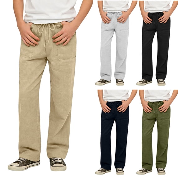 Back to School Outfits Flat Front Uniform Trousers for Boys or Girls ...