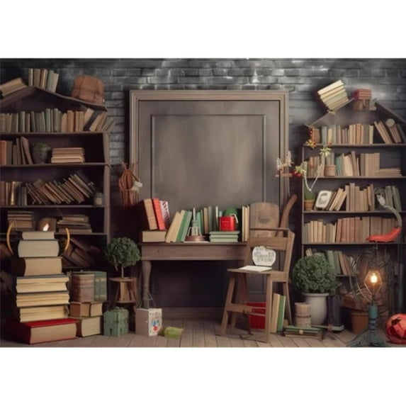 Back to School Photography Backdrops Black Chalkboard ABC Learning ...