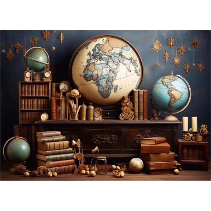 Back to School Photography Backdrops Black Chalkboard ABC Learning ...