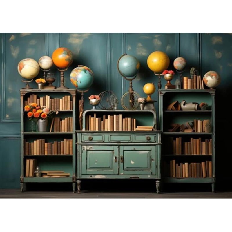 Back to School Photography Backdrops Black Chalkboard ABC Learning ...